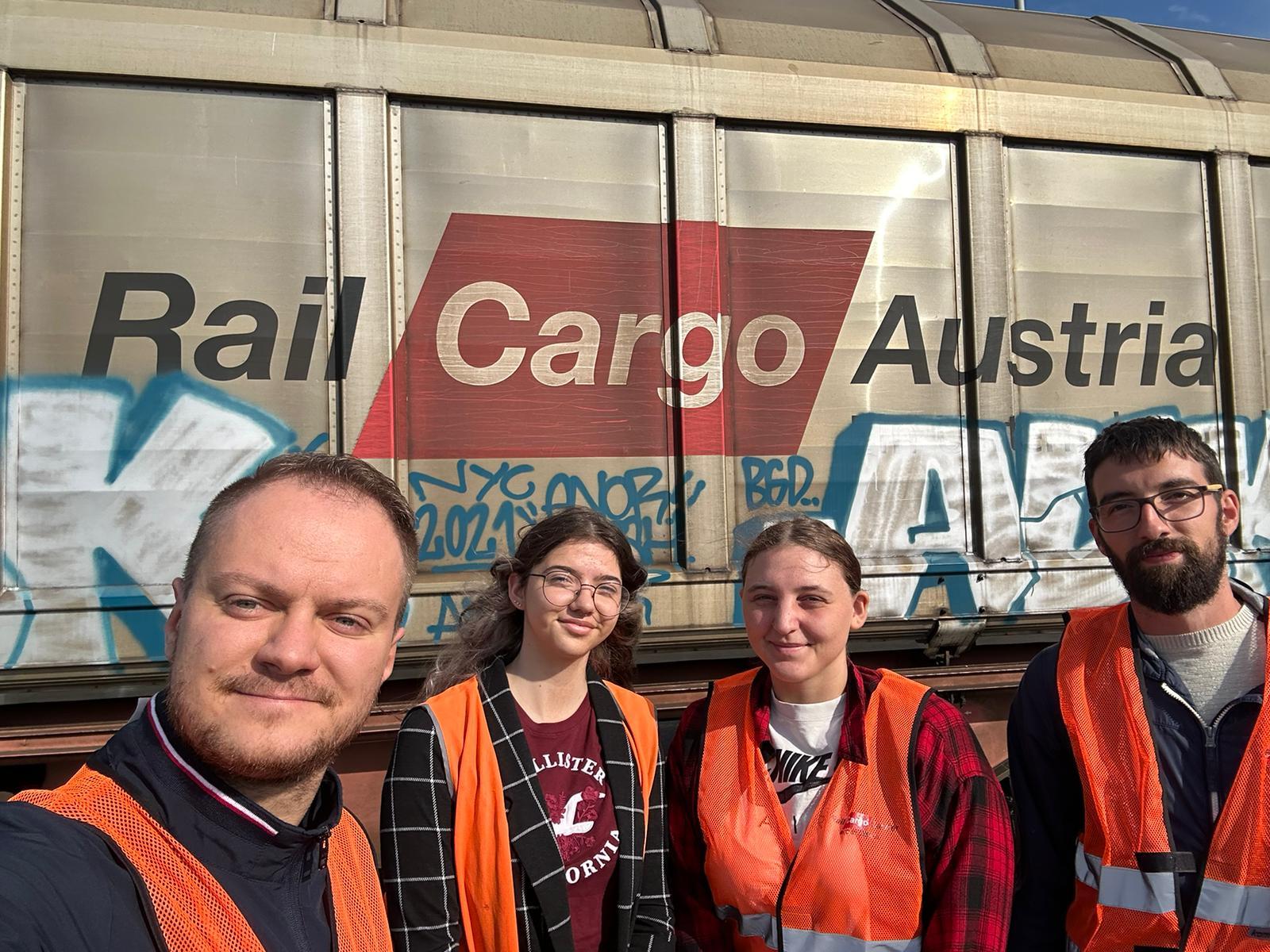 RCG apprentices tour Europe - Rail Cargo Group Blog