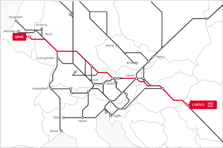 New TransFER between Belgium and Romania - Rail Cargo Group