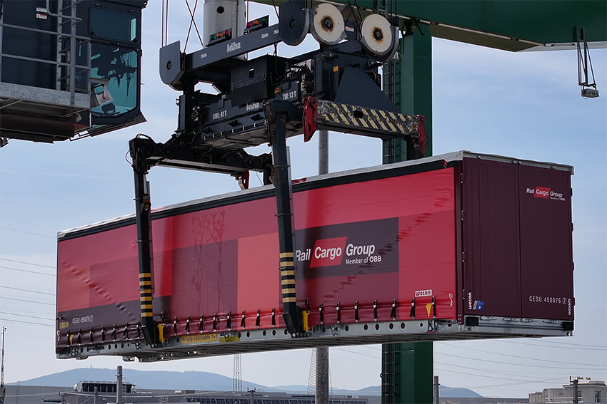 Multimodal transport for Brau Union & Spar - Rail Cargo Group