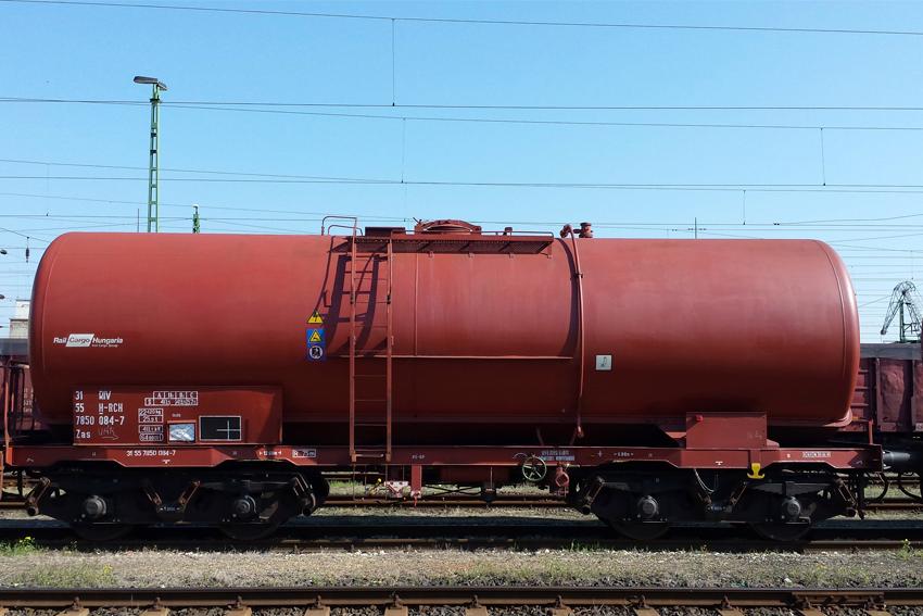 Tartálykocsik - Rail Cargo Hungaria