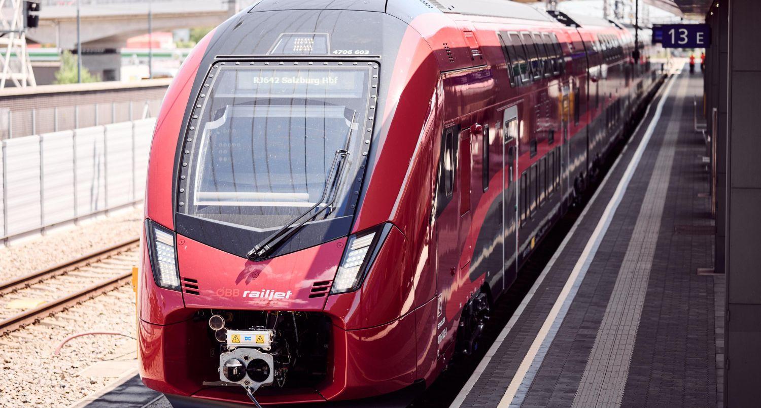 Vorhang auf für den neuen Railjet Doppelstockzug - Unsere ÖBB