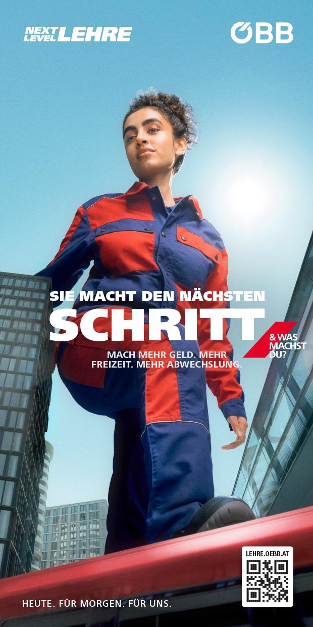 ÖBB Lehrstellen » Faires Gehalt, Freifahrten & Next Level Lehre! - Lehre