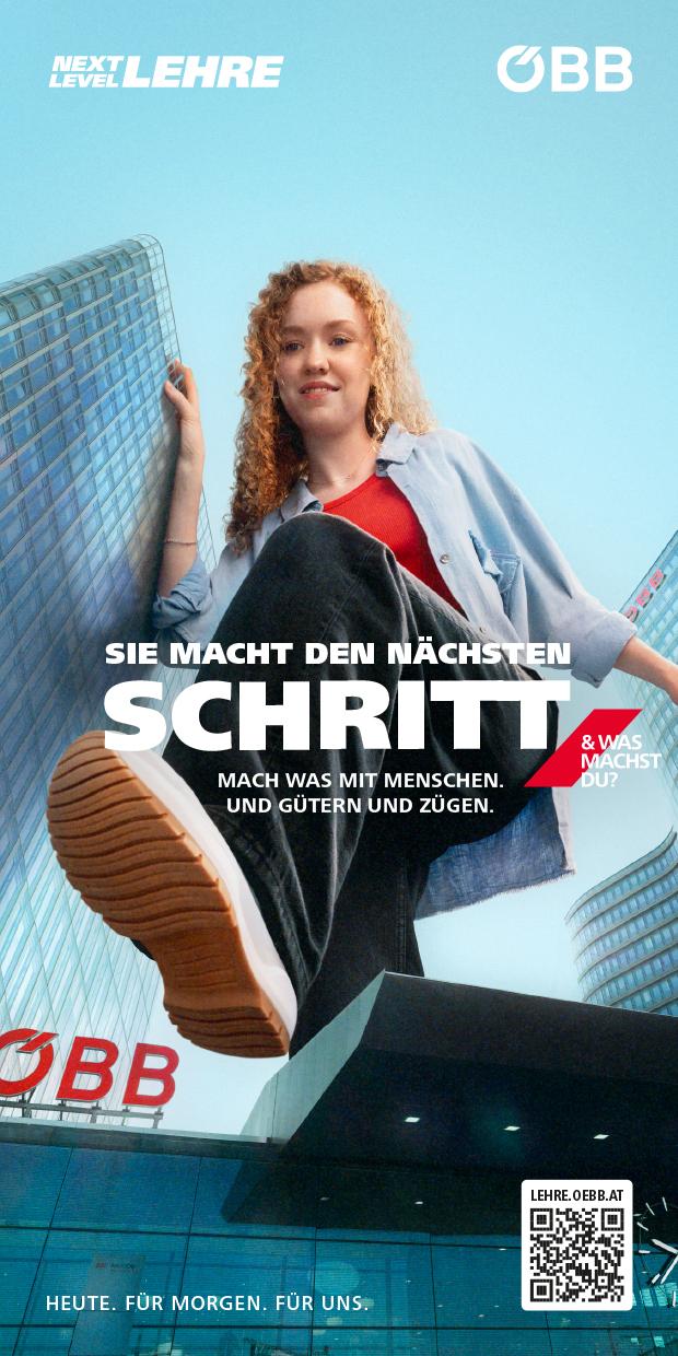 ÖBB Lehrstellen » Faires Gehalt, Freifahrten & Next Level Lehre! - Lehre
