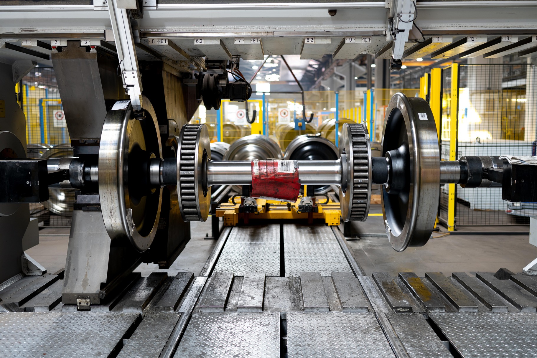 Unterwegs in der Radsatzwerkstätte - Unsere ÖBB