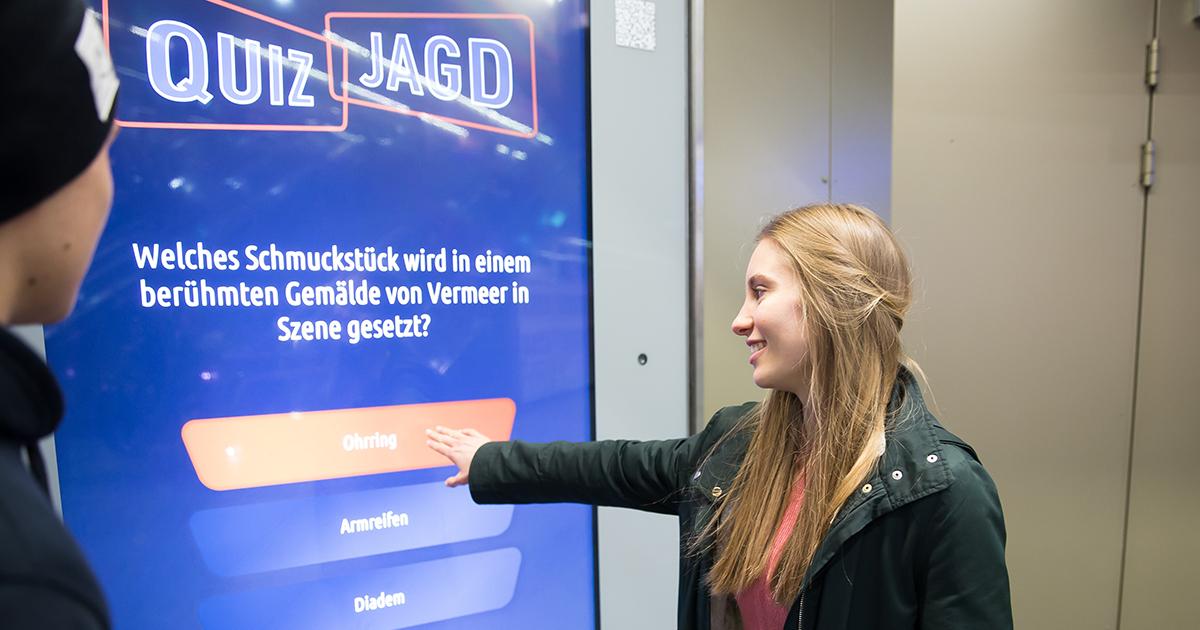 Quizjagd am Bahnhof - ÖBB-Werbung GmbH