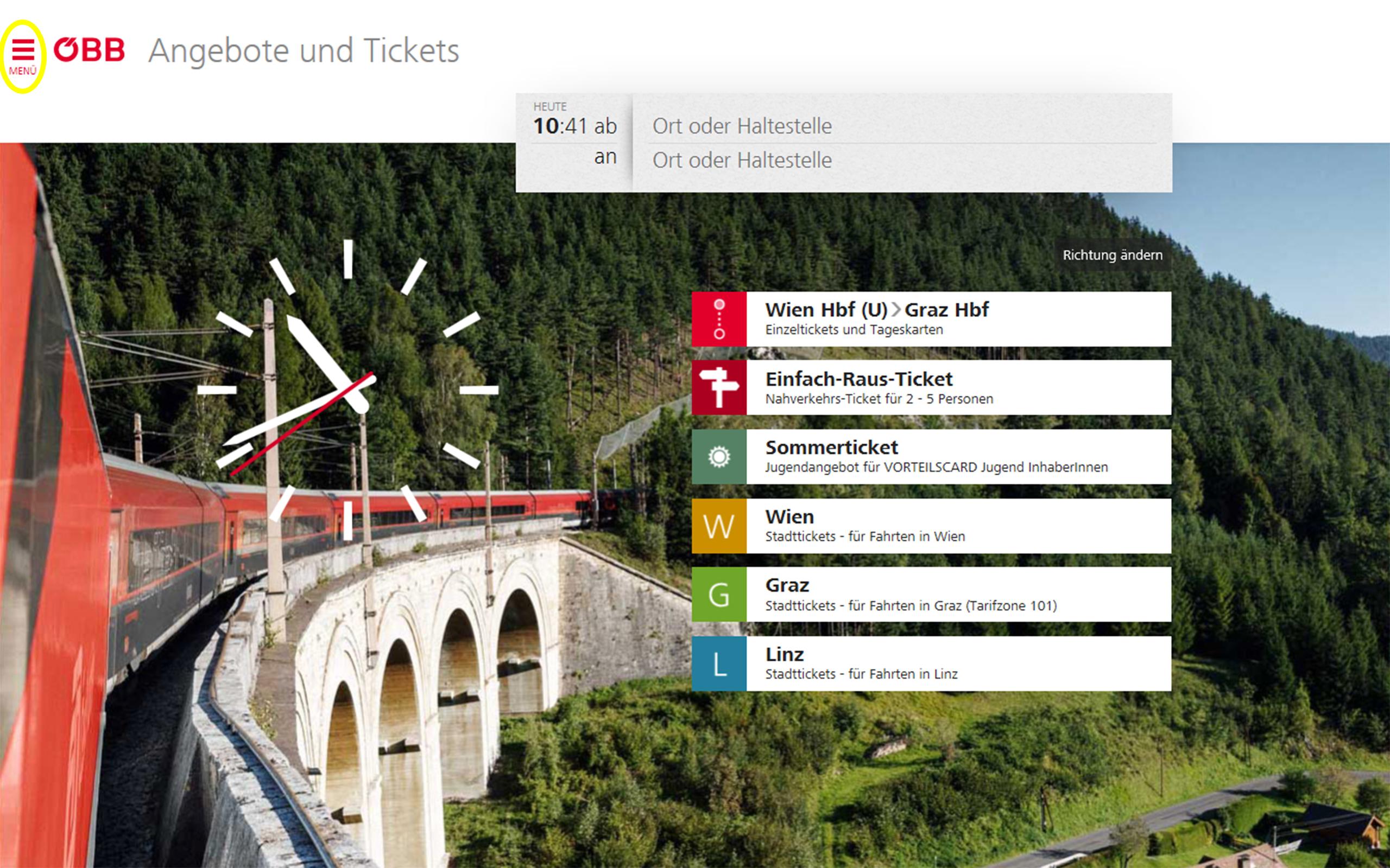 Das ÖBB Businesskonto - ÖBB