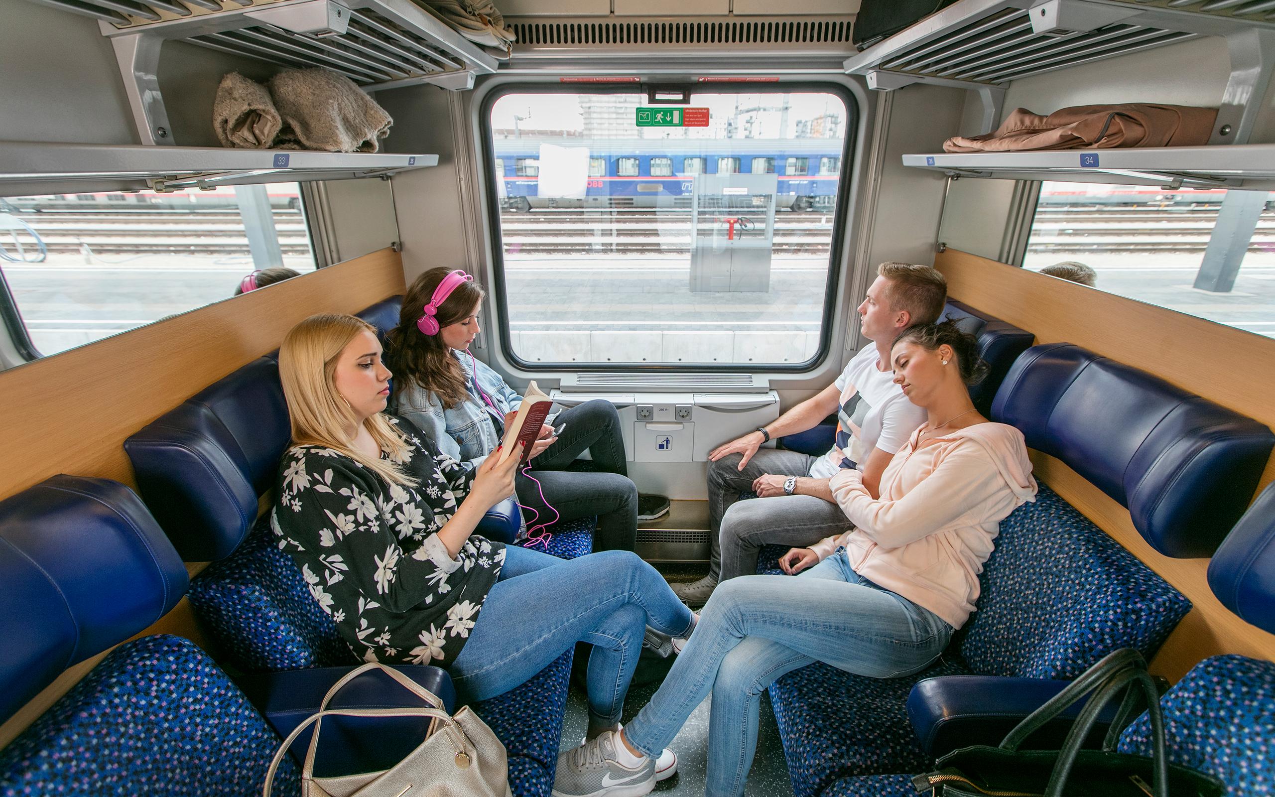 Komfortkategorien - Nightjet