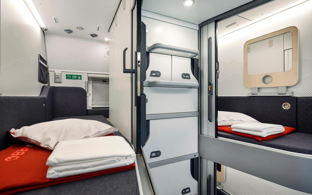 Liegewagen & Mini Cabin - Nightjet